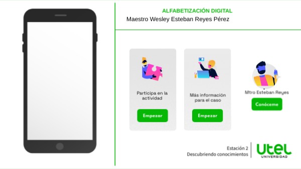 Estación 2 Utel Alfabetización Digital