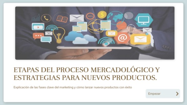 Etapas del Proceso Mercadológico y Estrategias para Nuevos Productos.