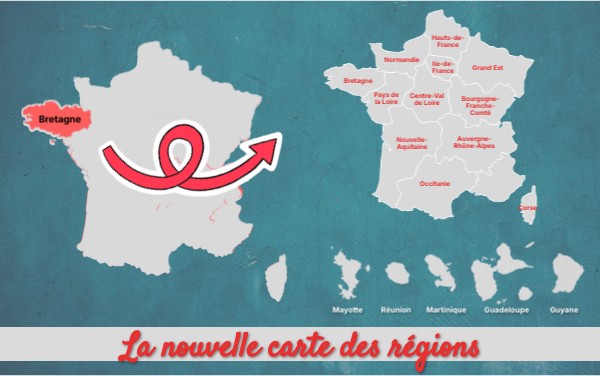 Prépa ATSEM : Carte de régions | Genially