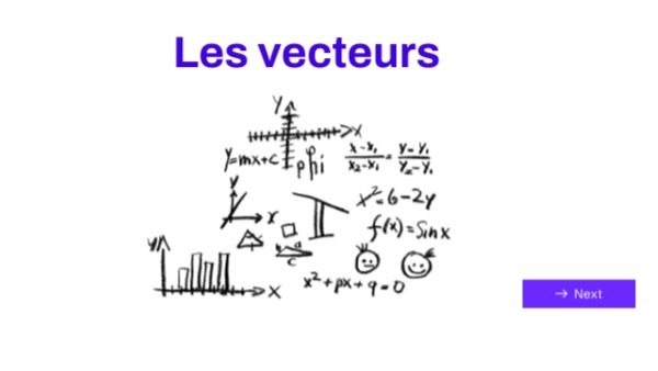 Cours Vecteurs | Genially