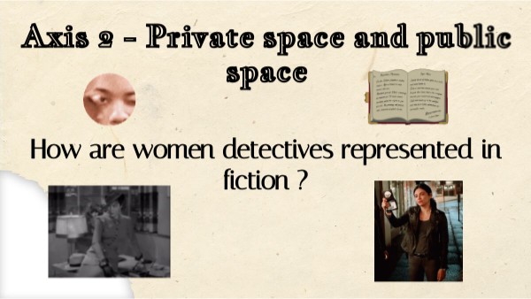 Unit 2 - Women detectives