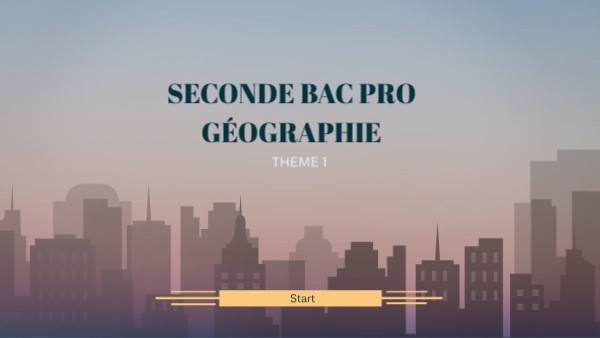 Mondialisation Seconde BAC PRO | Genially