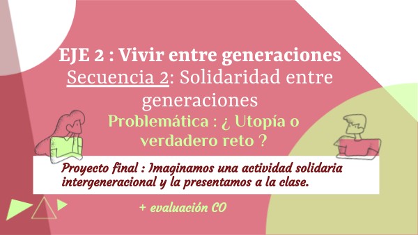 2ESP1 2nde séquence 2 vivir entre generaciones | Genially
