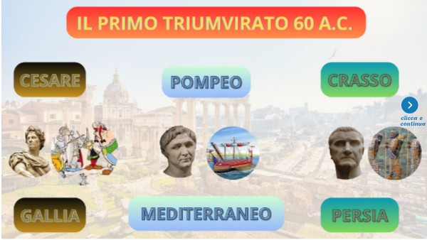 IL PRIMO TRIUMVIRATO (COPERTINA)