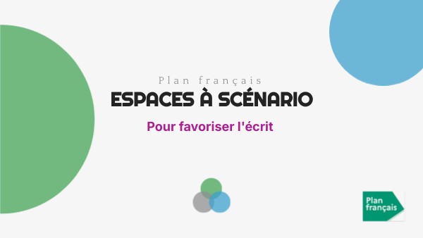 Espace à scénario