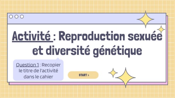 Séquence pédagogique secondaire | Genially