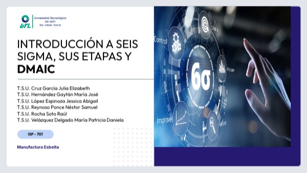 Seis sigma, etapas y DMAIC. | Genially