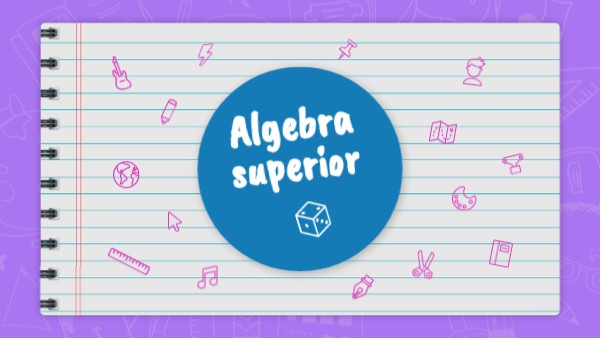 Algebra superior 8