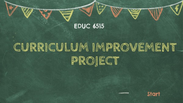 Animated Chalkboard Presentation