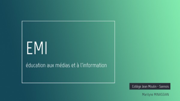 Copie - EMI | Genially