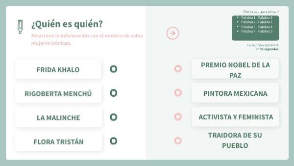 ¿QUIÉN ES QUIÉN? | Genially