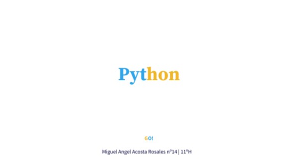 Python - Ficheiros | Genially