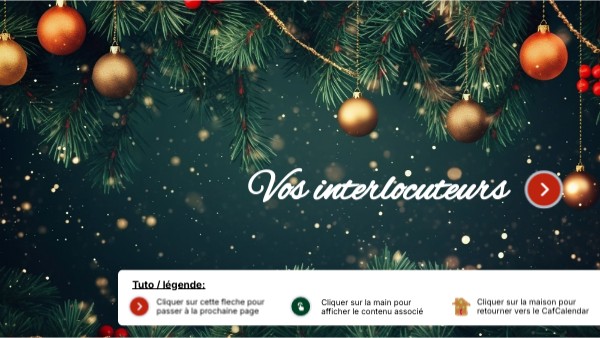 CafCalendar - Jour 16 - Vos interlocuteurs