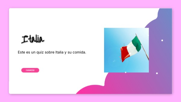 Marina (quiz de Italia) | Genially
