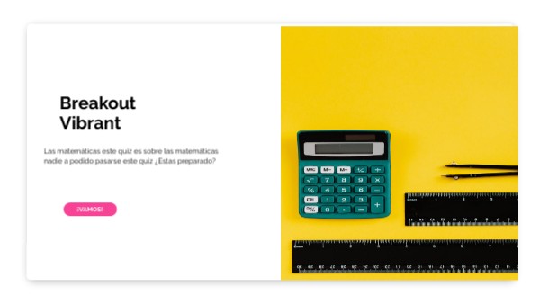 BREAKOUT VIBRANT | Genially