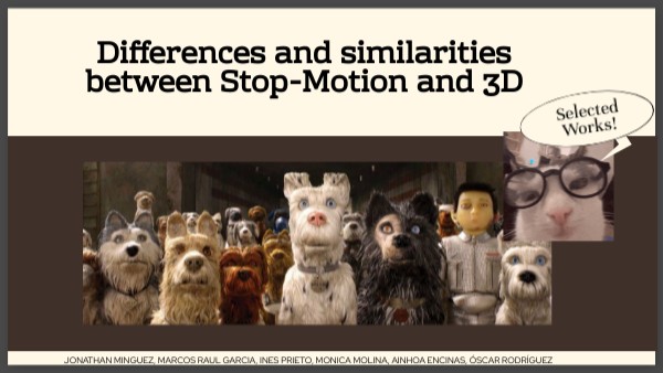 3D vs Stop Motion | Genially