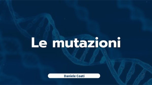 Le mutazioni