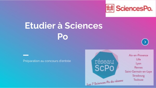 La préparation Sciences Po