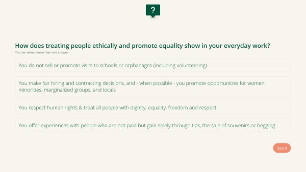 Quizz Rule #3 - Ethics & Equality | Genially