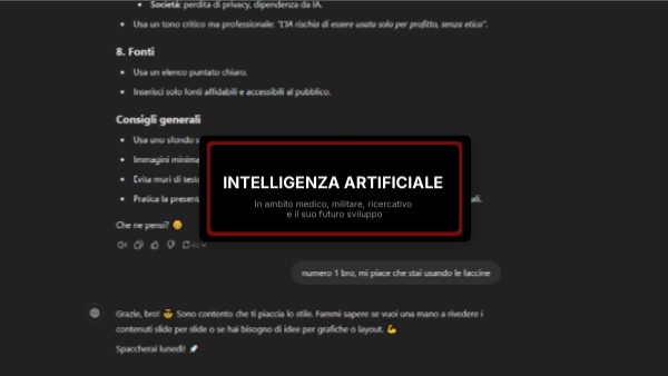 Intelligenza artificiale