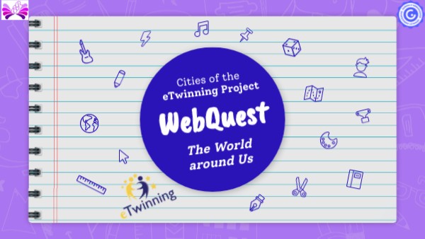 WebQuest - Discovering the cities of our eTwinning Project | Genially