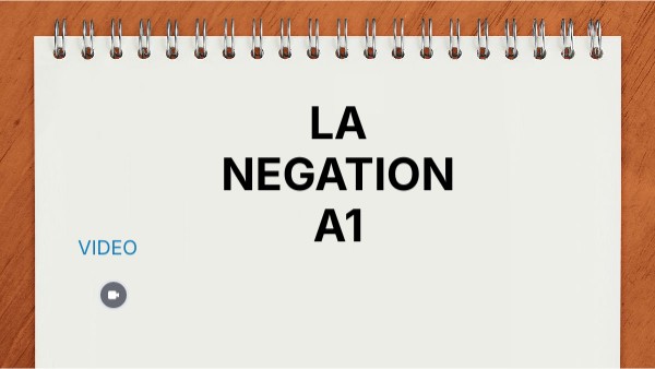 negation a1 | Genially