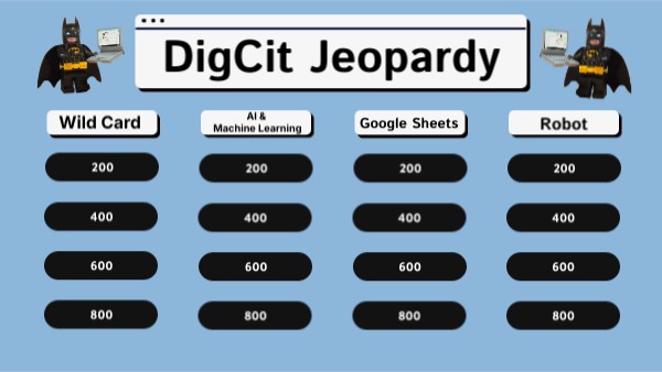 DigCit Jeopardy - Fall 24 | Genially