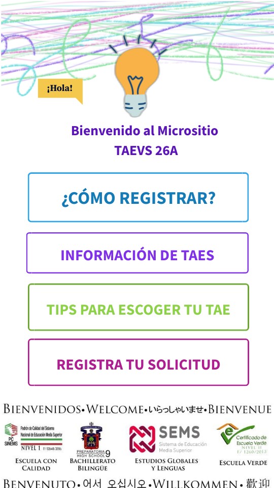 MICROSITIO - TAES | Genially