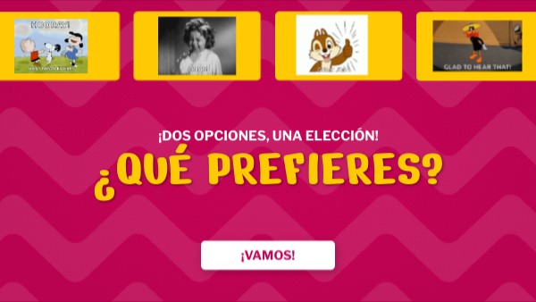 Que prefieres