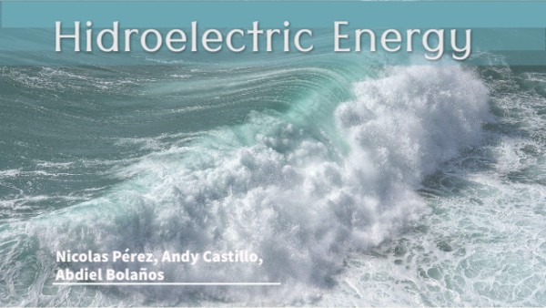 hidroelectric energy | Genially