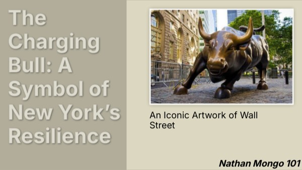 The Charging Bull in NYC | Genially