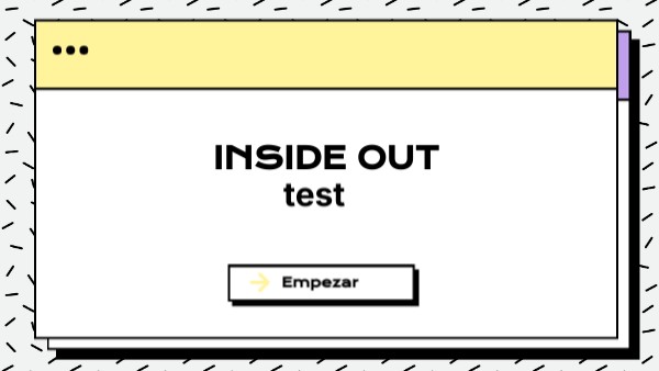 inside out test | Genially