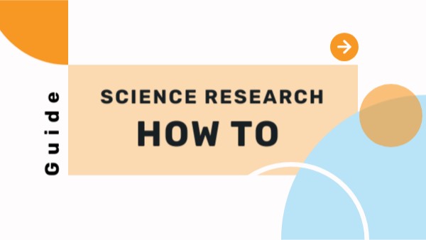 Science Research Process List