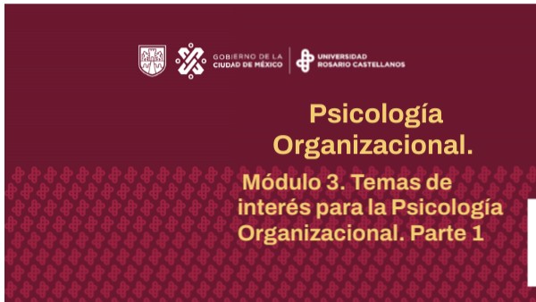 ORG Módulo 3 | Genially