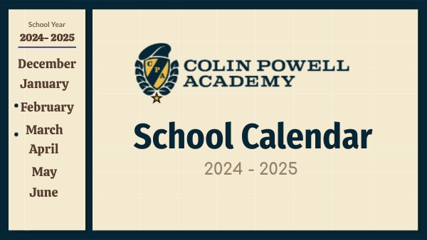 School Calendar 2025 | Genially