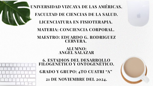 Estadios del Desarrollo Filogenético y Ontogenético. | Genially