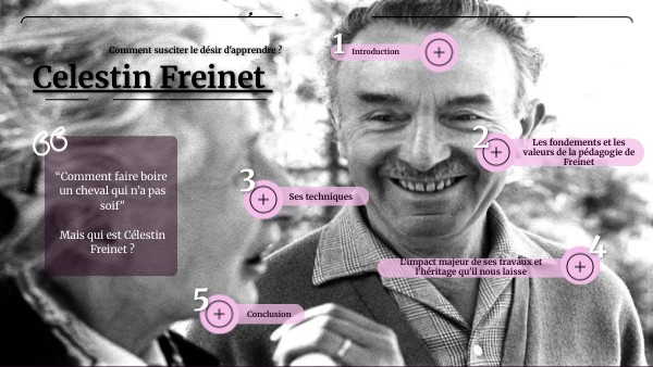 Celestin Freinet | Genially