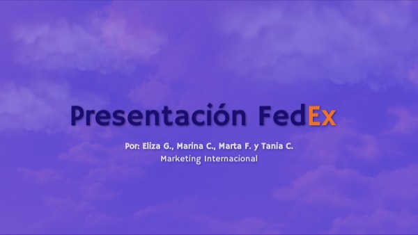PRESENTACIÓN fedex | Genially