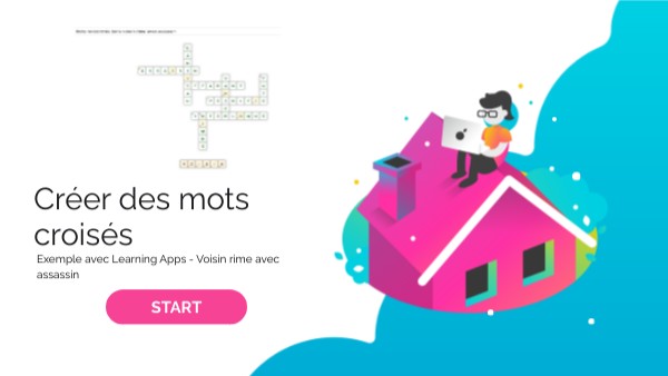 Learning Apps mots croisés | Genially