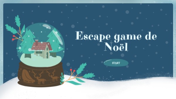 Escape Game de Noël | Genially