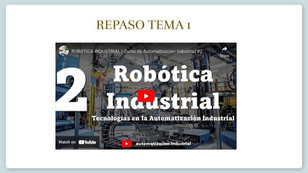 Robótica Tema 2 | Genially
