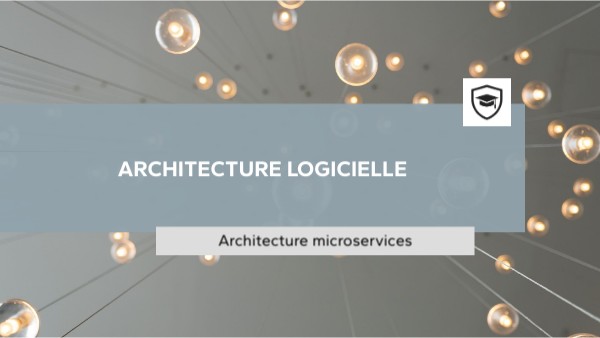 Architecture microservices | Genially