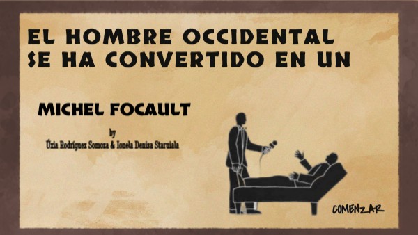 el hombre occidental se ha convertido en un animal de confesión