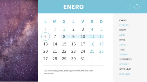 Calendario 2025 | Genially