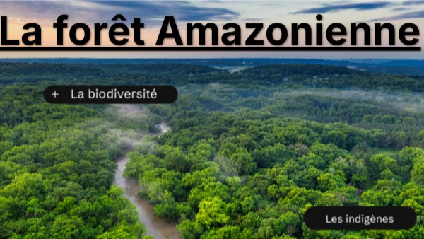 Genially Amazonie | Genially