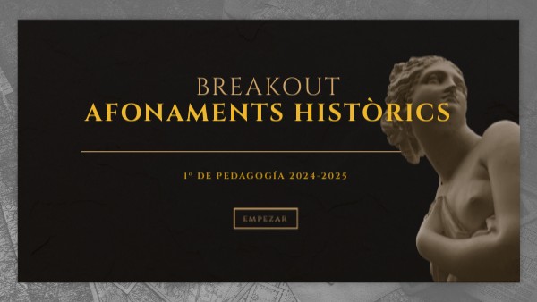 Breakout Historia | Genially