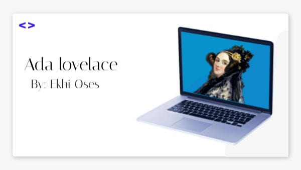 Ada lovelace | Genially