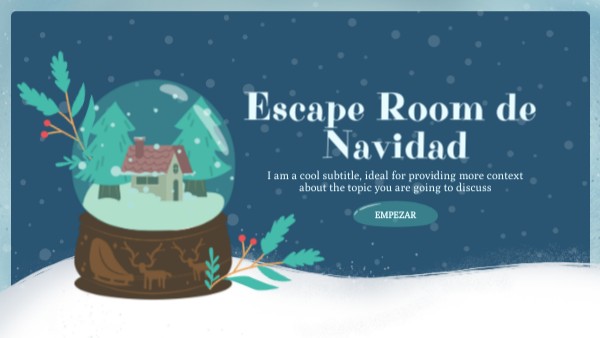 Christmas Escape Room | Genially