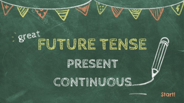 FUTURE TENSE - PRESENT CONTINUOUS | Genially
