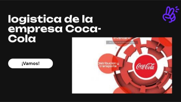 Presentación logistica de Coca-Cola